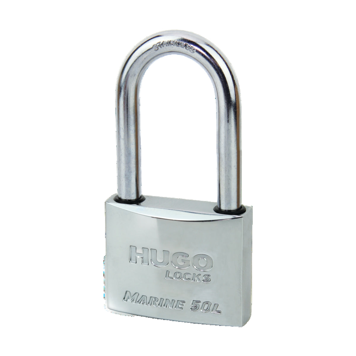 PADLOCK HUGO INOX LONG NECK MARINE 40L WITH 3 KEYS – Watson Hire