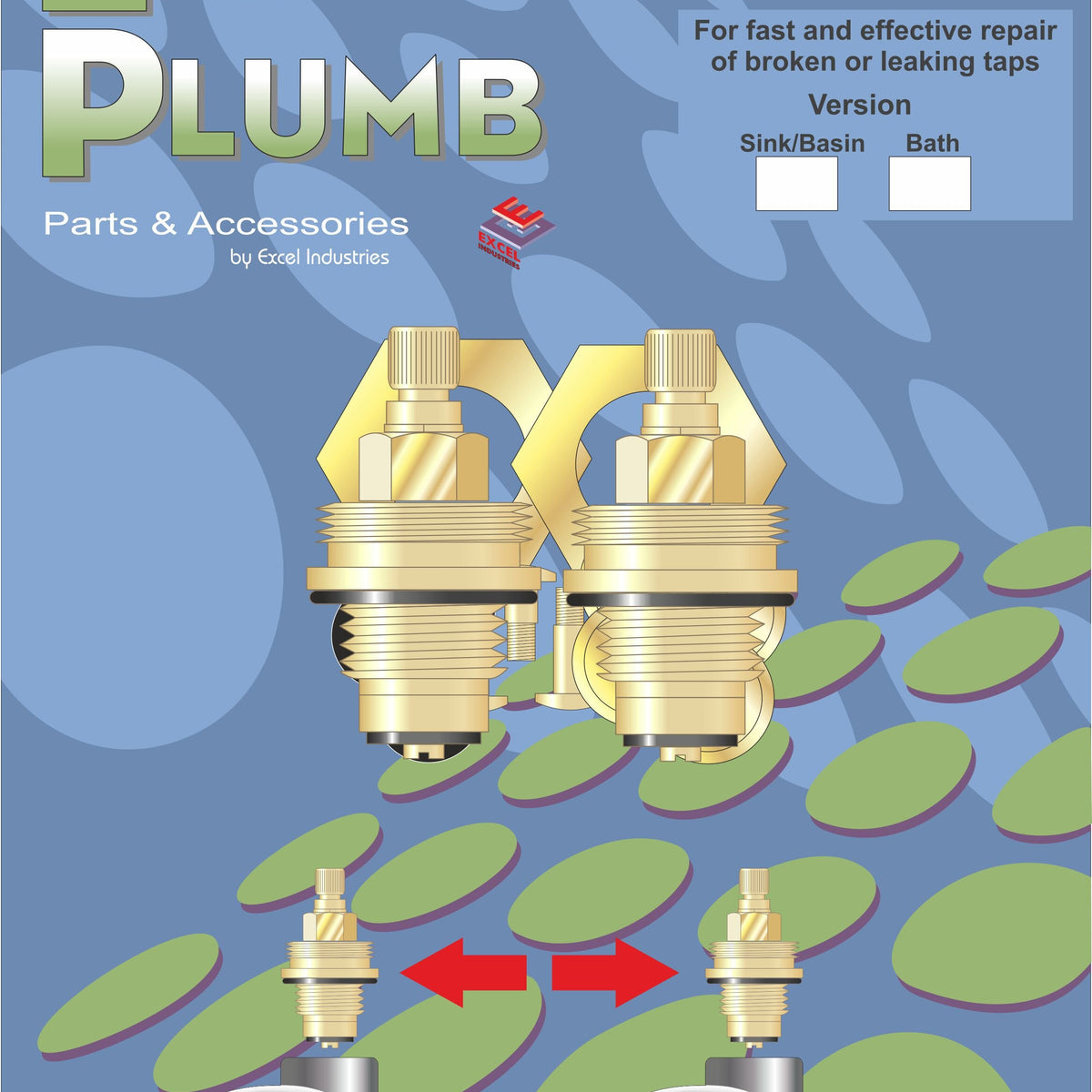 Easy Plumb Replacement Crown Head Covers & Indices Set Only – Watson Hire