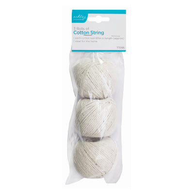 3 ROLLS OF HOUSEHOLD COTTON STRING – Watson Hire