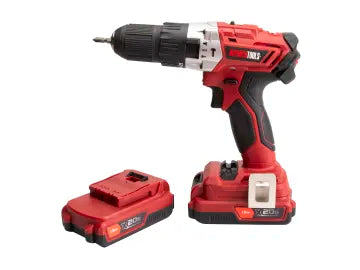 OLYMPIA POWER TOOLS X20S™ COMBI DRILL DRIVER 20V 2 X 1.5AH LI-ION ...