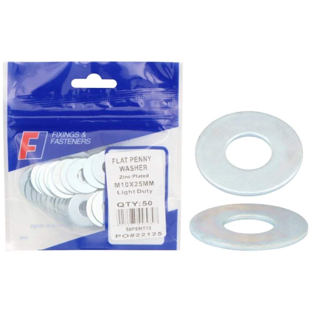 WASHER PENNY ZP M5X25 BAG 10 – Watson Hire