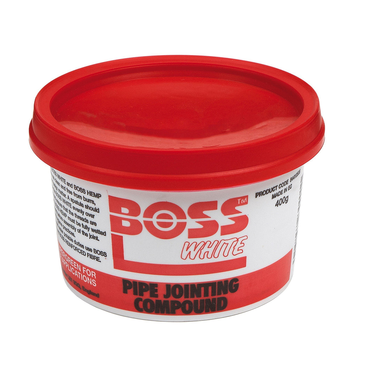 BOSS WHITE PIPE JOINTING COMPOUND 400 GRM – Watson Hire