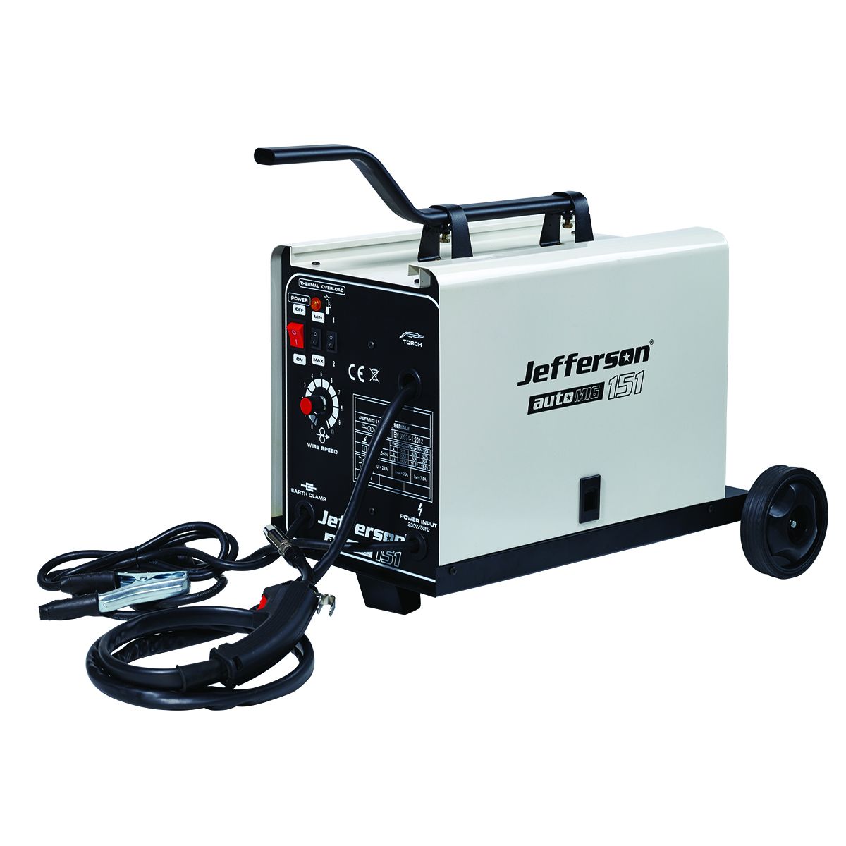 JEFFERSON GAS GASLESS MIG WELDER 230V – Watson Hire