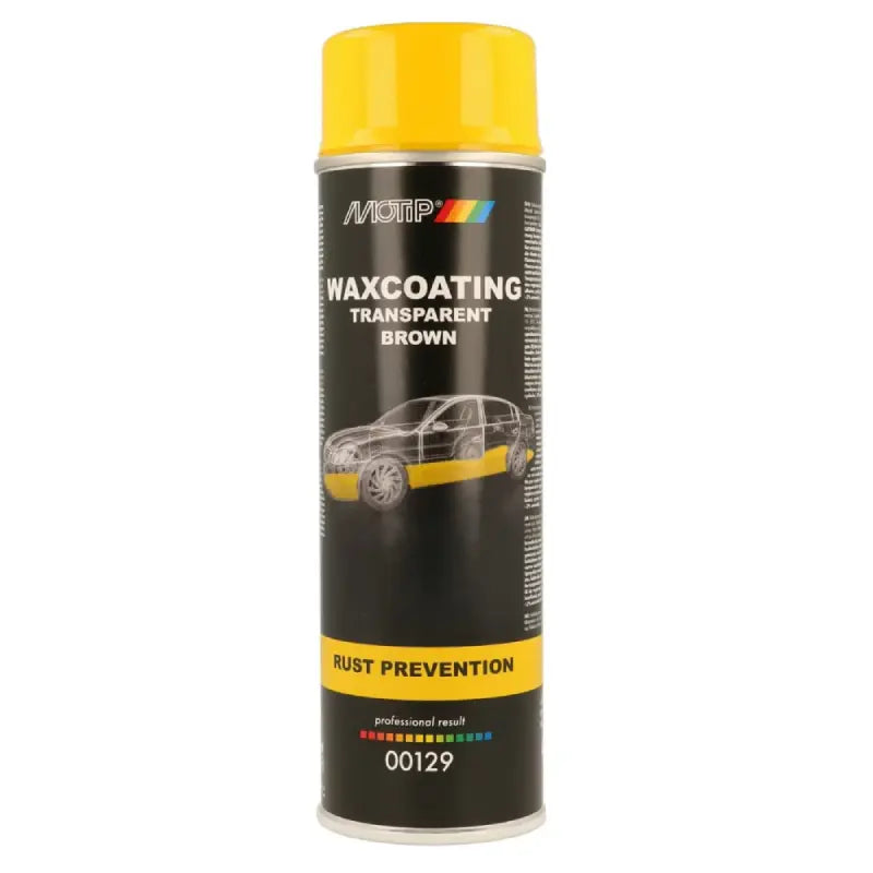 MOTIP WAX COATING TRANSPARENT BROWN RUST PROOFER 500ML – Watson Hire