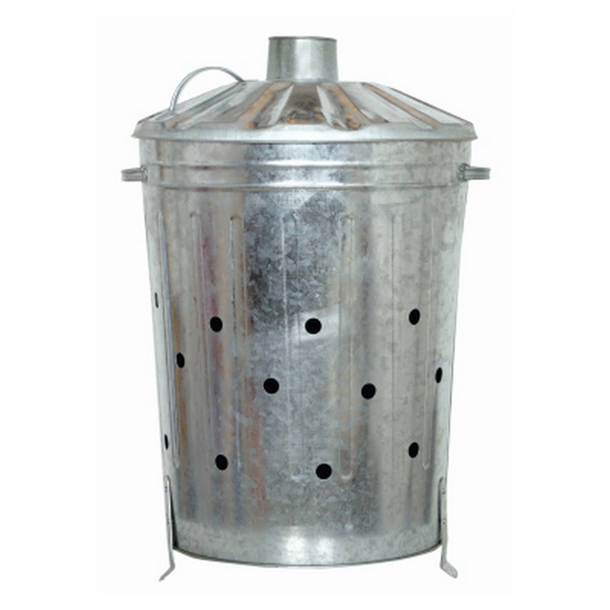 GREENBLADE GREEN BLADE LARGE GALVANISED INCINERATOR BIN BB-GB207 ...